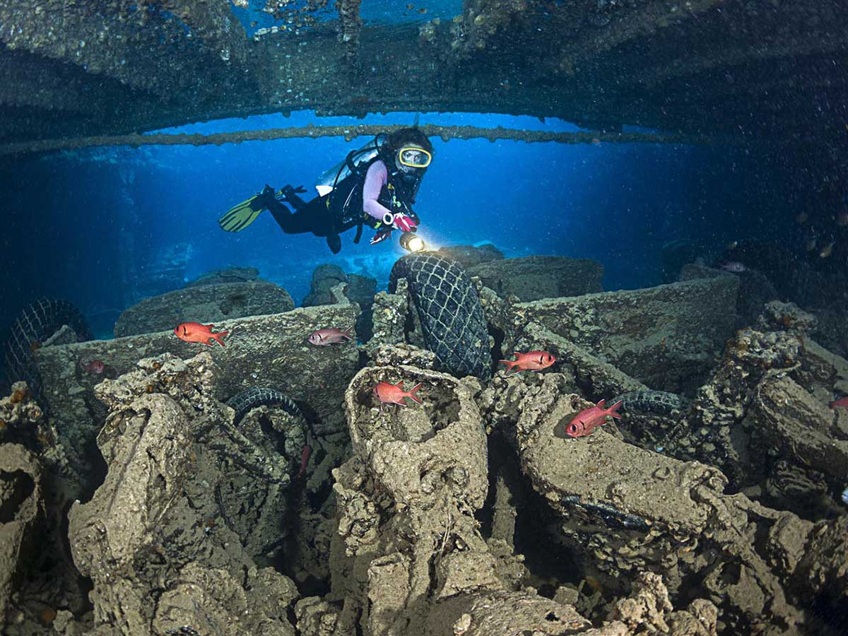 PADI Wreck Diving Specialty Course in Hurghada